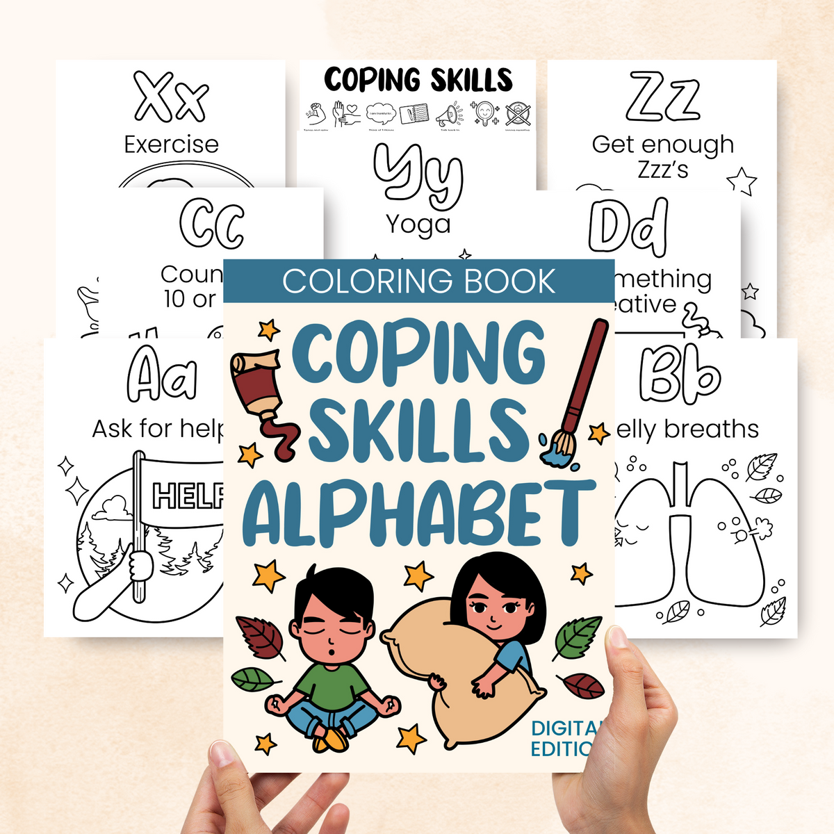 Alphabet Coloring Book – Mental Health Center Kids