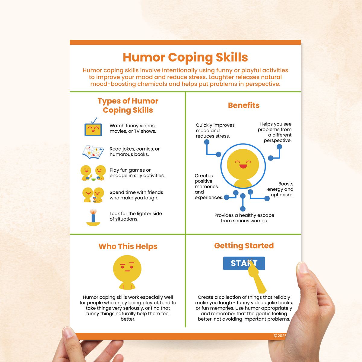 Humor Coping Skills (PDF) – Mental Health Center Kids