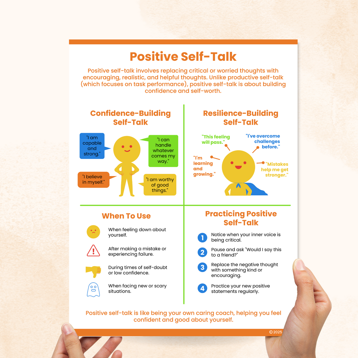 Positive Self-Talk (PDF) – Mental Health Center Kids