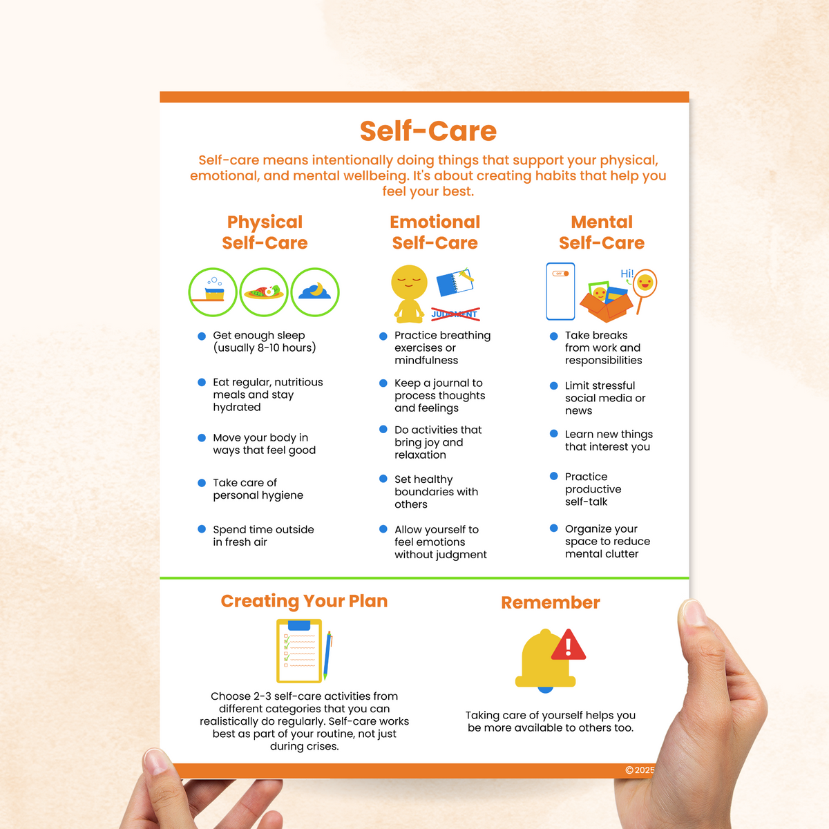 Self-Care (PDF) – Mental Health Center Kids