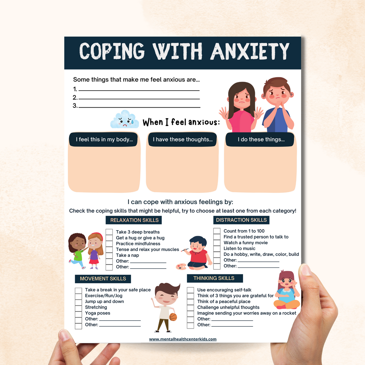 Coping with Anxiety – Mental Health Center Kids