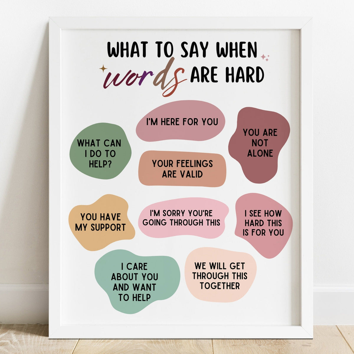 What to Say When Words are Hard – Mental Health Center Kids