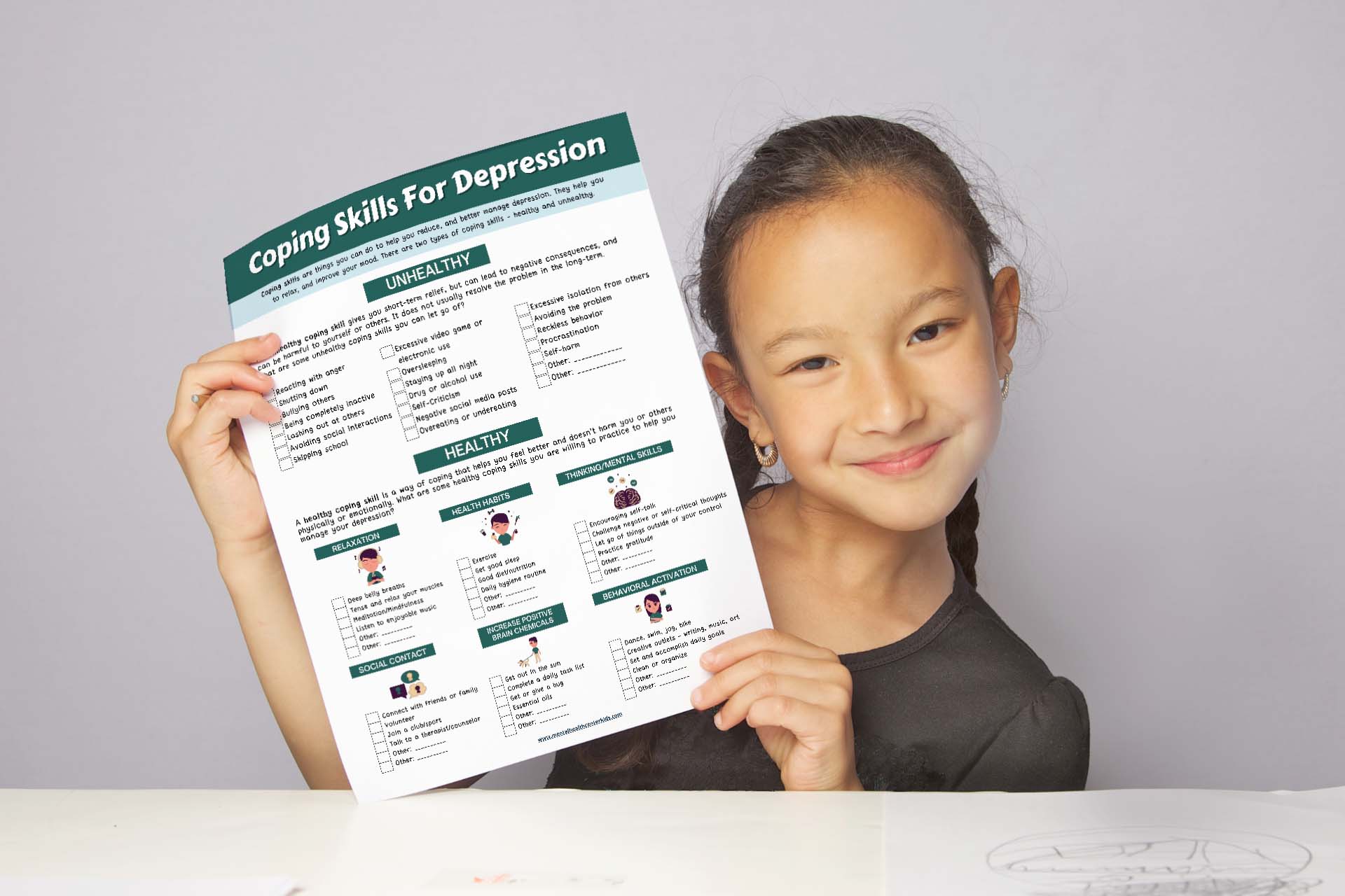 Coping Depression Worksheets 13 Helpful Worksheets For Combating