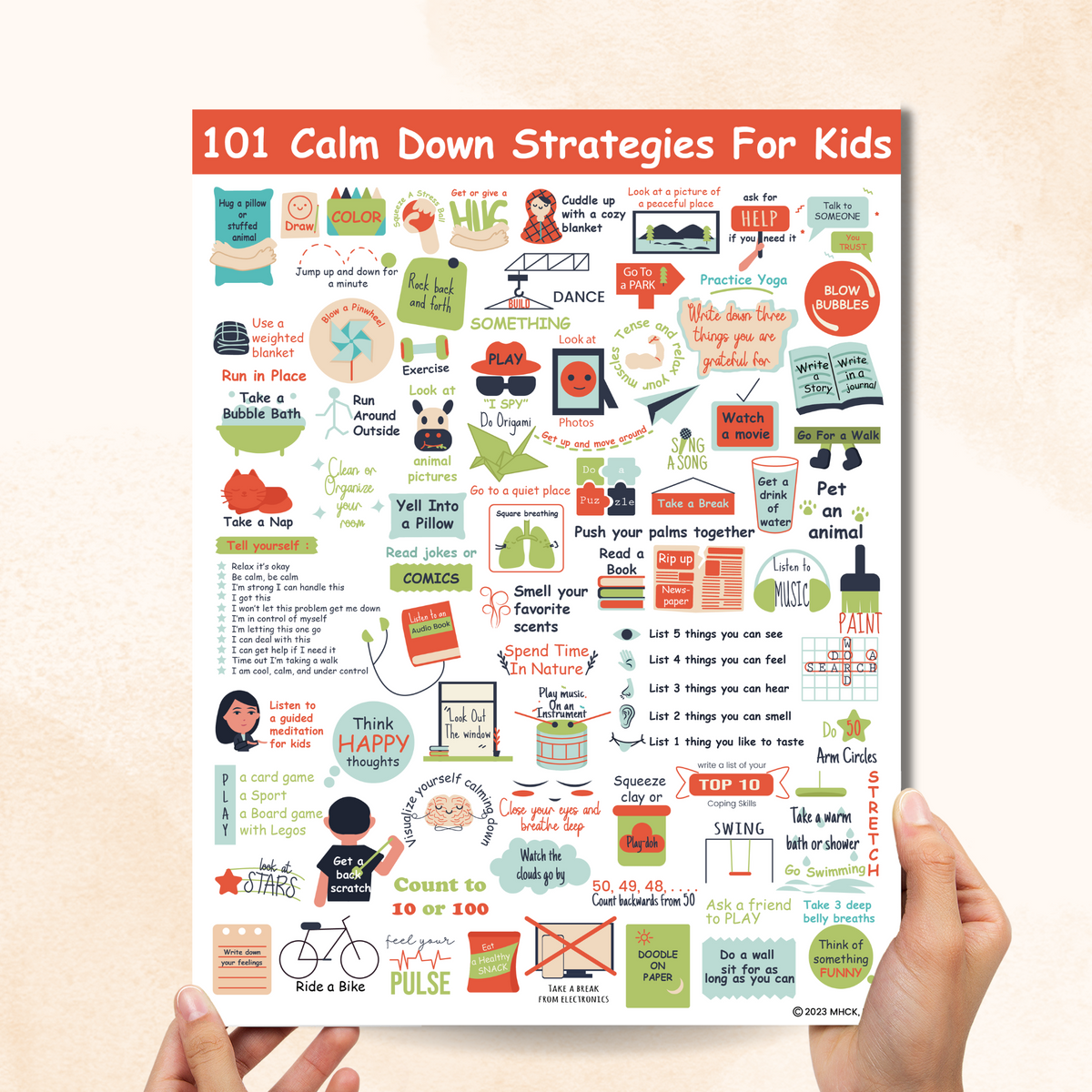 Calm Down Visuals – Mental Health Center Kids