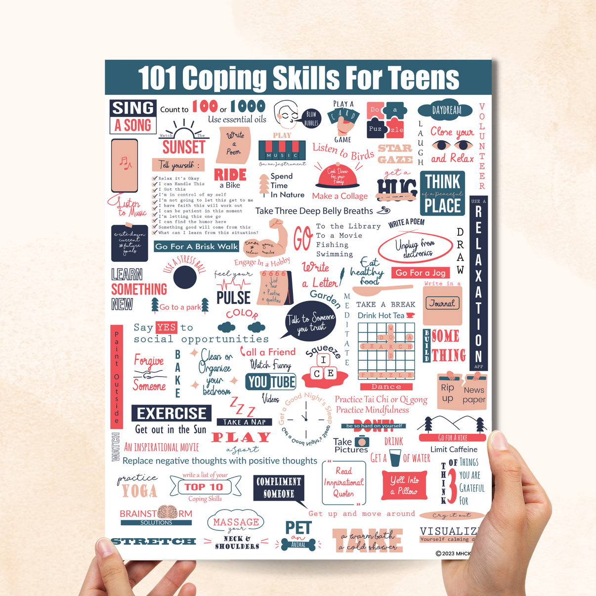 Coping Skills for Teens (PDF) – Mental Health Center Kids