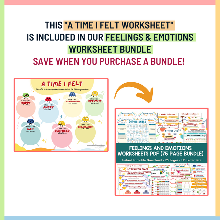 A Time I Felt – Mental Health Center Kids