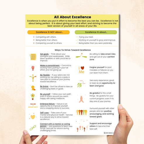 All About Excellence – Mental Health Center Kids