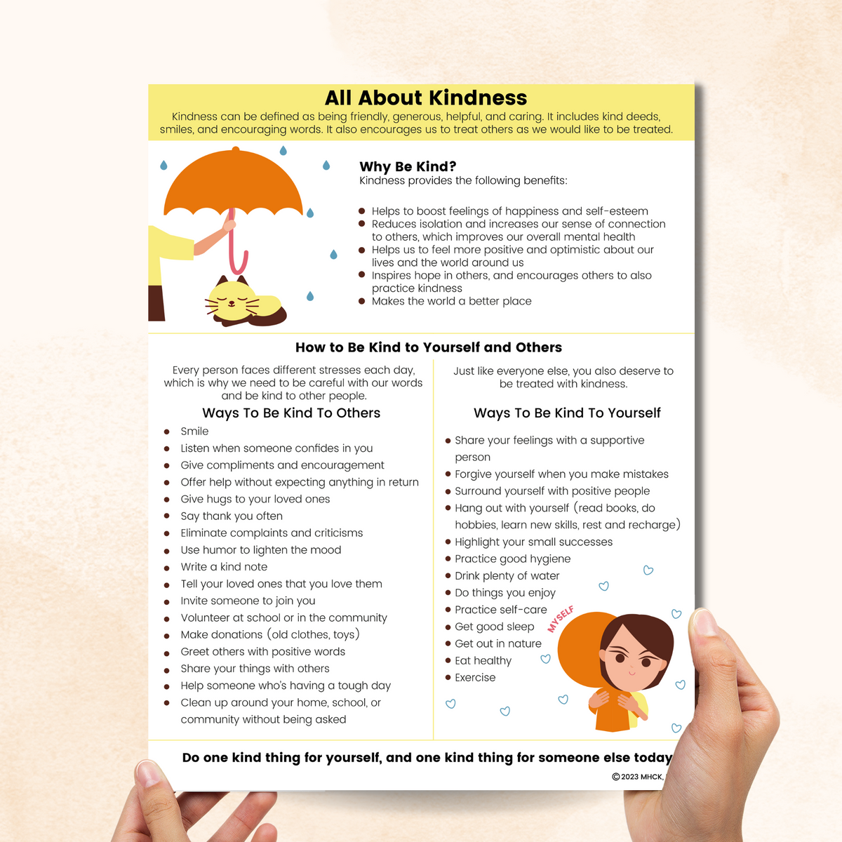 All About Kindness – Mental Health Center Kids