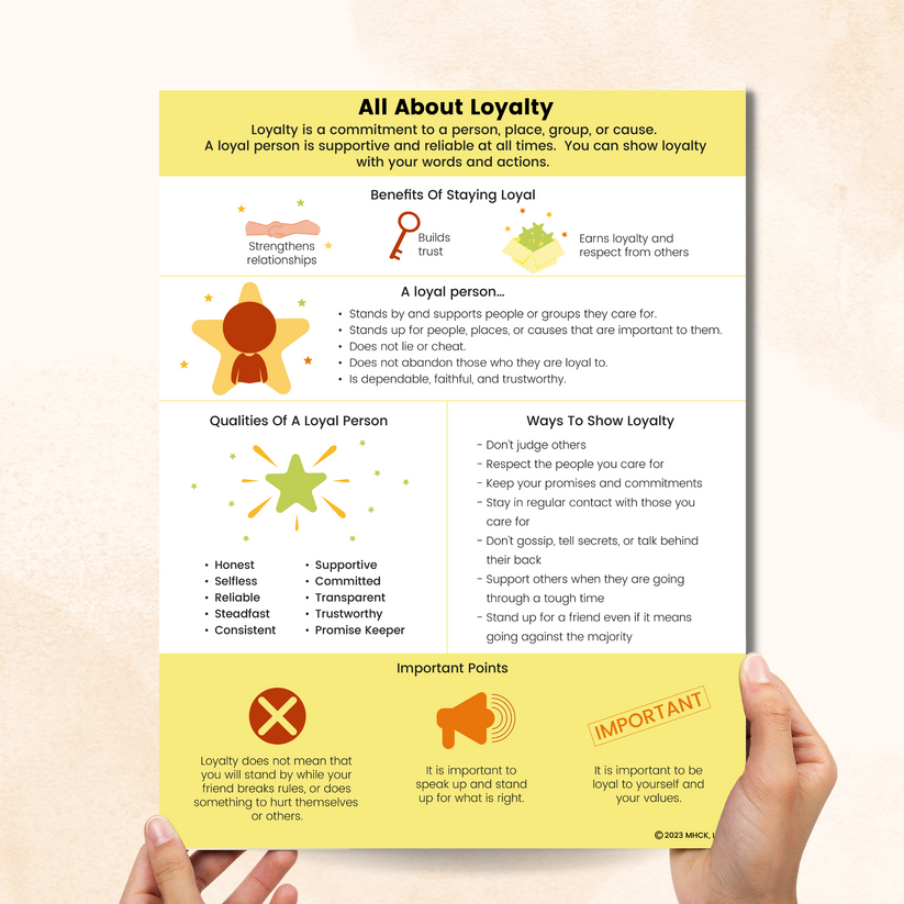 All About Loyalty – Mental Health Center Kids