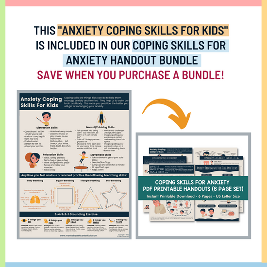 Anxiety Coping Skills for Kids – Mental Health Center Kids