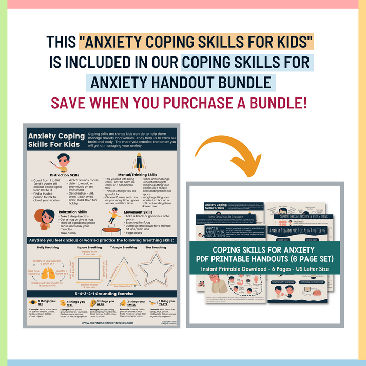 Anxiety Coping Skills for Kids – Mental Health Center Kids