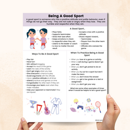 Being a Good Sport – Mental Health Center Kids