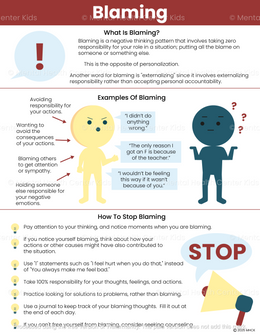Blaming Cognitive Distortion (PDF) – Mental Health Center Kids