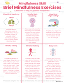 DBT Mindfulness Exercises (PDF) – Mental Health Center Kids