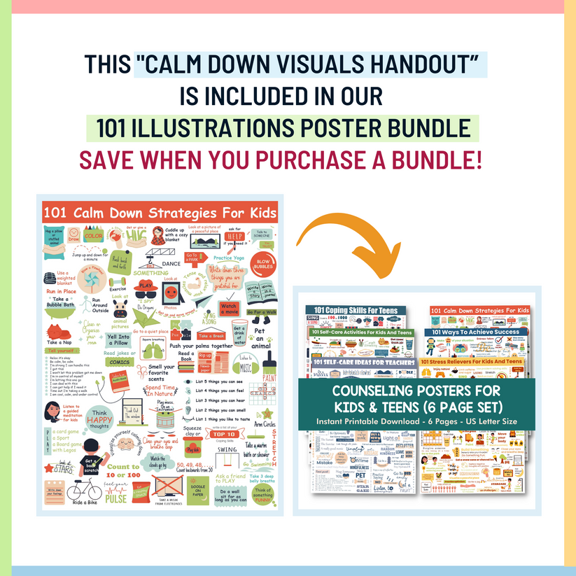 Calm Down Visuals – Mental Health Center Kids