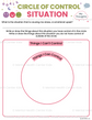 Circle Of Control Situation Worksheets (2 Pages) – Mental Health Center ...