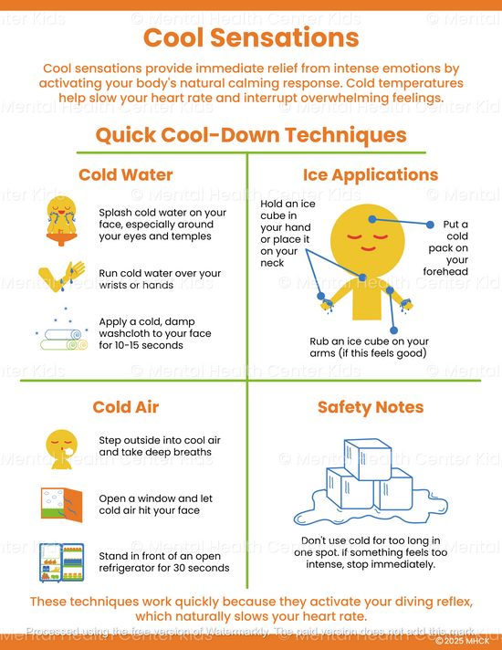 Cool Sensations (PDF) – Mental Health Center Kids