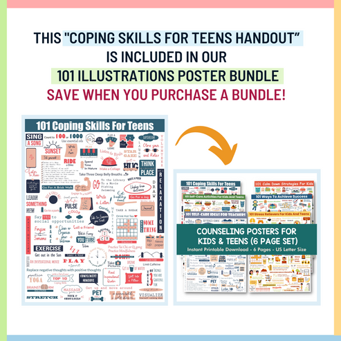 Coping Skills for Teens (PDF) – Mental Health Center Kids