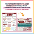 Coping Statements for Anger – Mental Health Center Kids