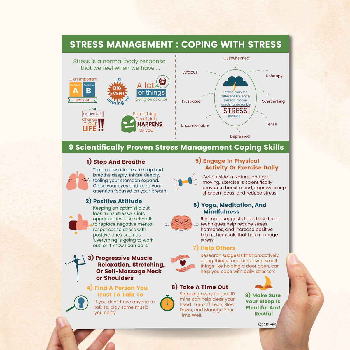Coping With Stress (PDF) – Mental Health Center Kids
