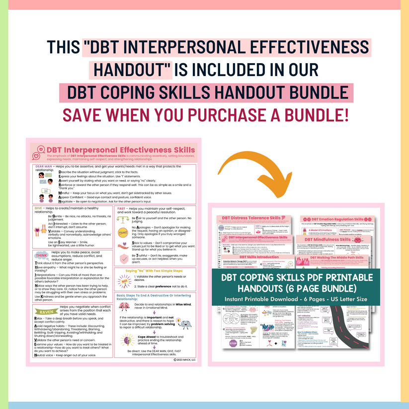 DBT Interpersonal Effectiveness Skills – Mental Health Center Kids