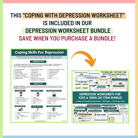 Coping Skills for Depression – Mental Health Center Kids