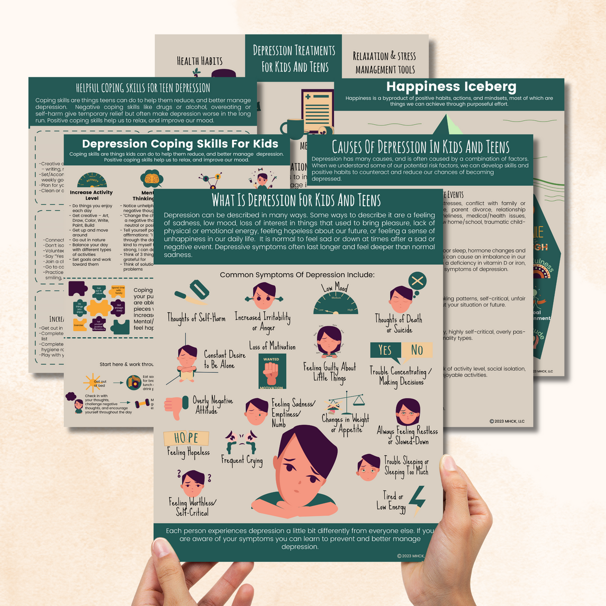 Depression Coping Skills (PDF) – Mental Health Center Kids