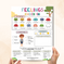 Feelings Check-In Worksheet – Mental Health Center Kids