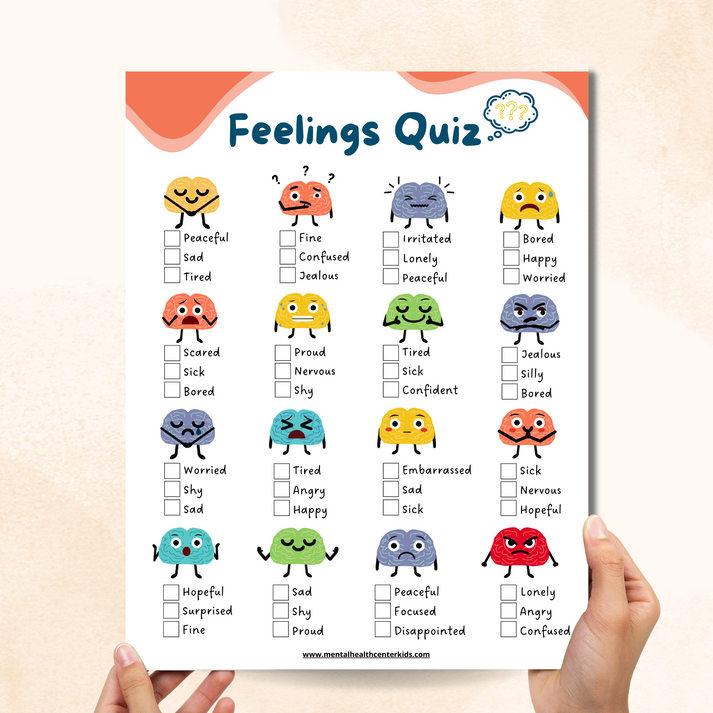 Feelings Quiz – Mental Health Center Kids