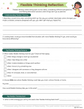Flexible Thinking Worksheets (6 Pages) – Mental Health Center Kids