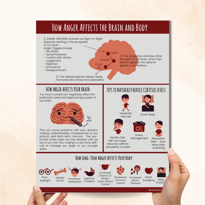 How Anger Affects the Brain and Body – Mental Health Center Kids