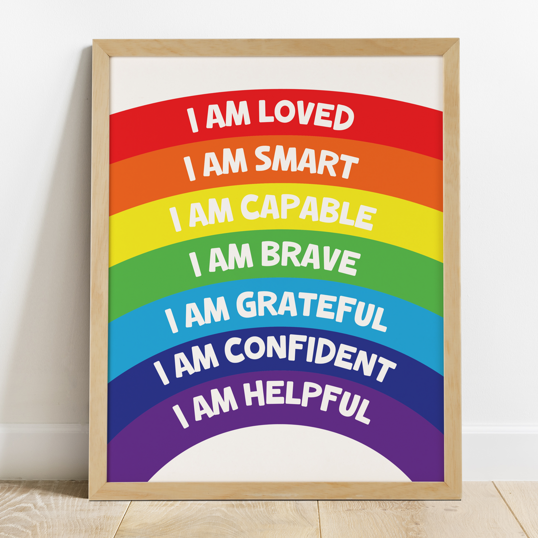 Rainbow Affirmations – Mental Health Center Kids