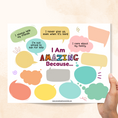 I Am Amazing Worksheet – Mental Health Center Kids