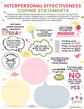 Interpersonal Effectiveness Coping Statements Worksheet – Mental Health ...
