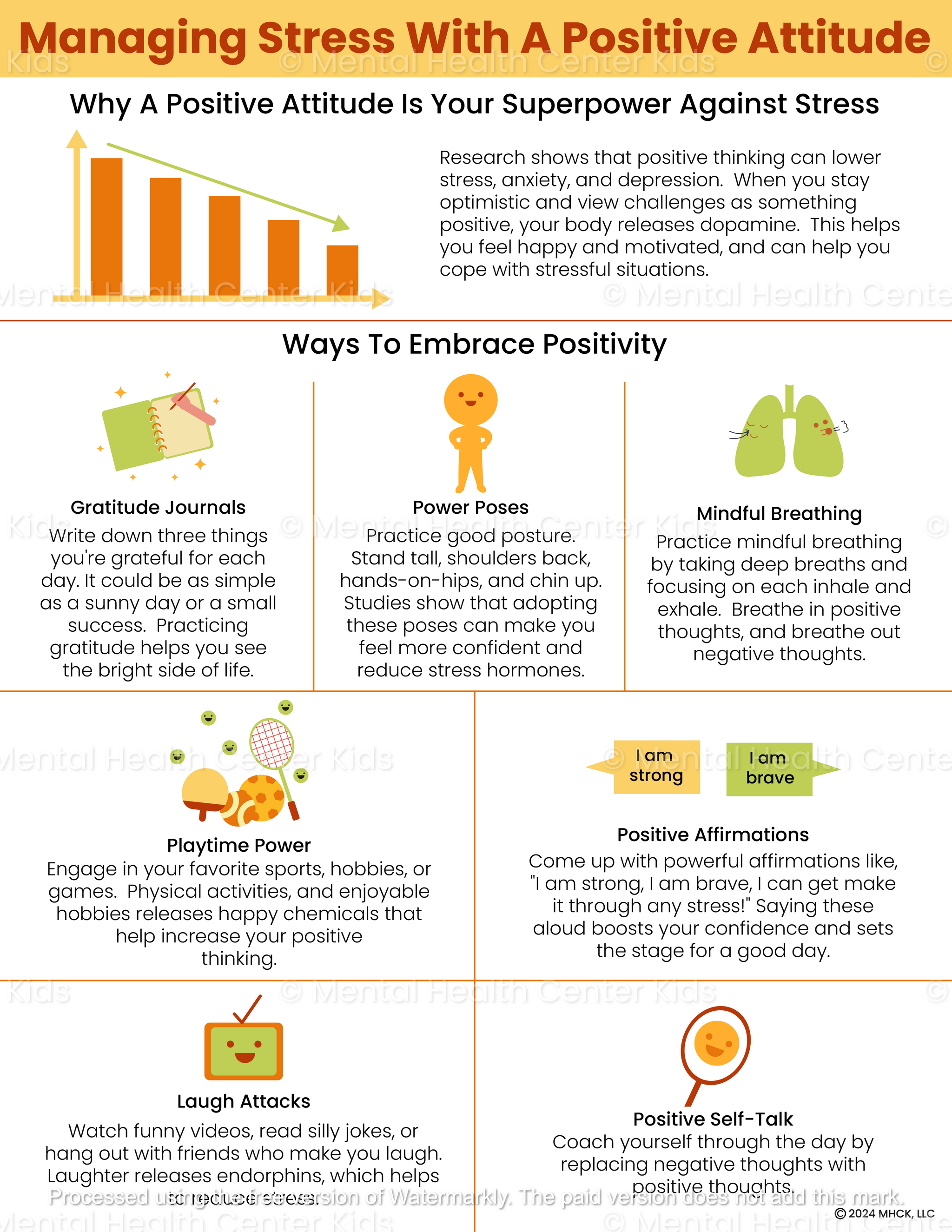 Managing Stress With A Positive Attitude – Mental Health Center Kids