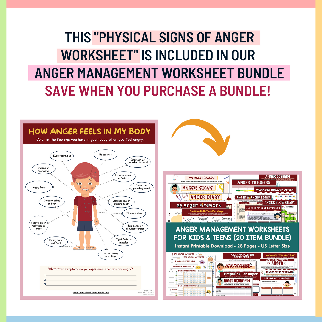 Physical Signs of Anger – Mental Health Center Kids