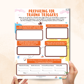 Trauma Triggers Worksheet – Mental Health Center Kids