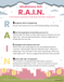 RAIN Mindfulness Technique (PDF) – Mental Health Center Kids