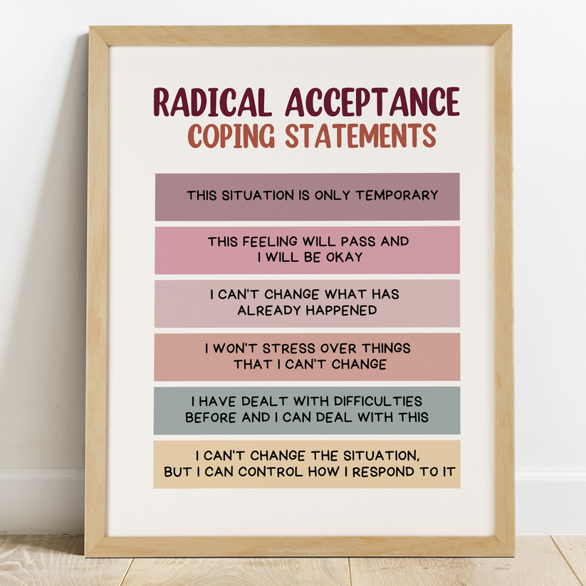 Radical Acceptance Coping Statements – Mental Health Center Kids