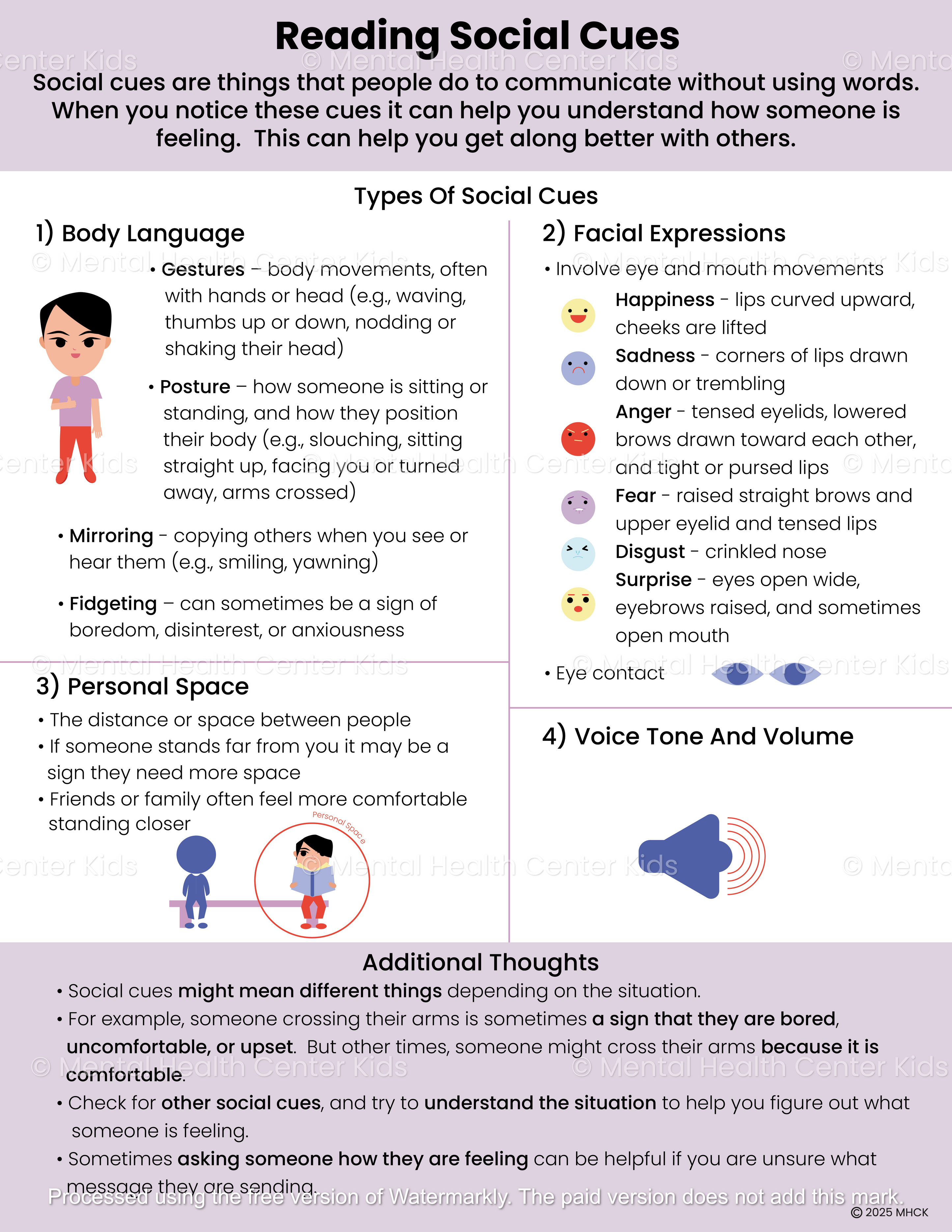 Reading Social Cues – Mental Health Center Kids