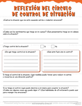 Circle Of Control Worksheets (Spanish Version) – Mental Health Center Kids