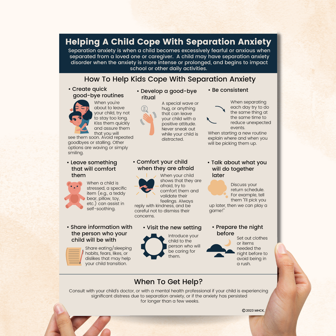 Separation Anxiety Coping Skills – Mental Health Center Kids