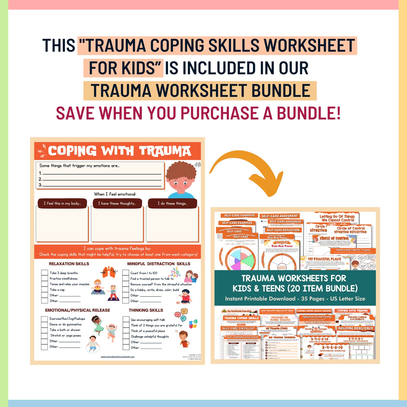 Coping With Trauma – Mental Health Center Kids