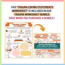 Trauma Coping Statements – Mental Health Center Kids