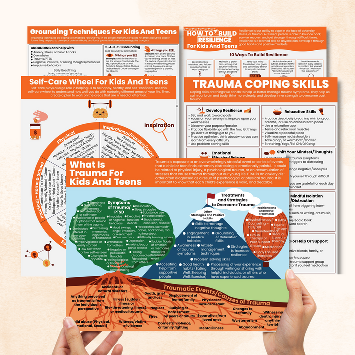 Trauma Infographics for Kids and Teens – Mental Health Center Kids