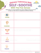 DBT Self-Soothing 5 Senses Worksheets – Mental Health Center Kids