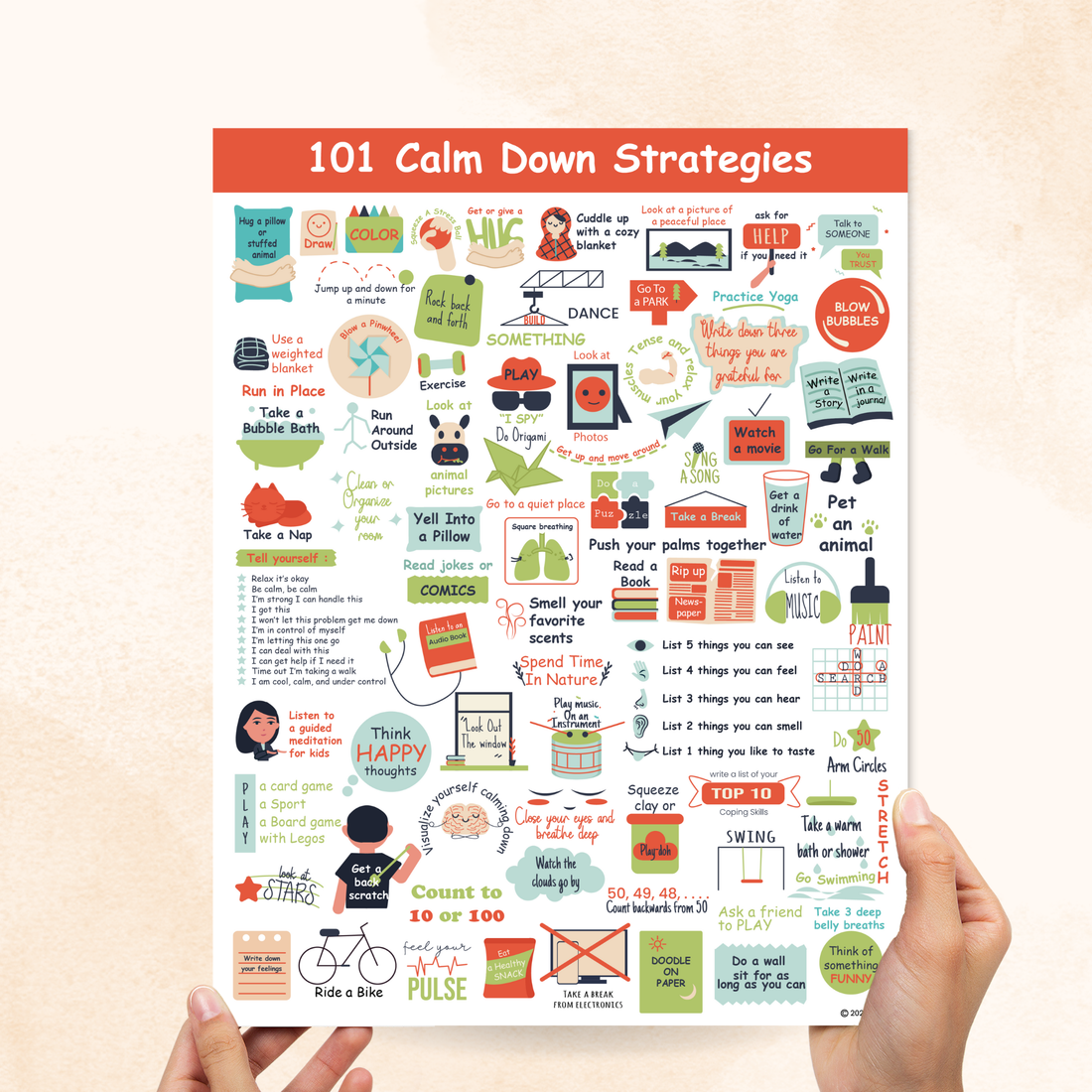 Calm Down Visuals – Mental Health Center Kids