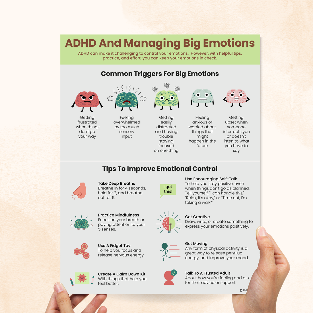 ADHD And Managing Big Emotions – Mental Health Center Kids