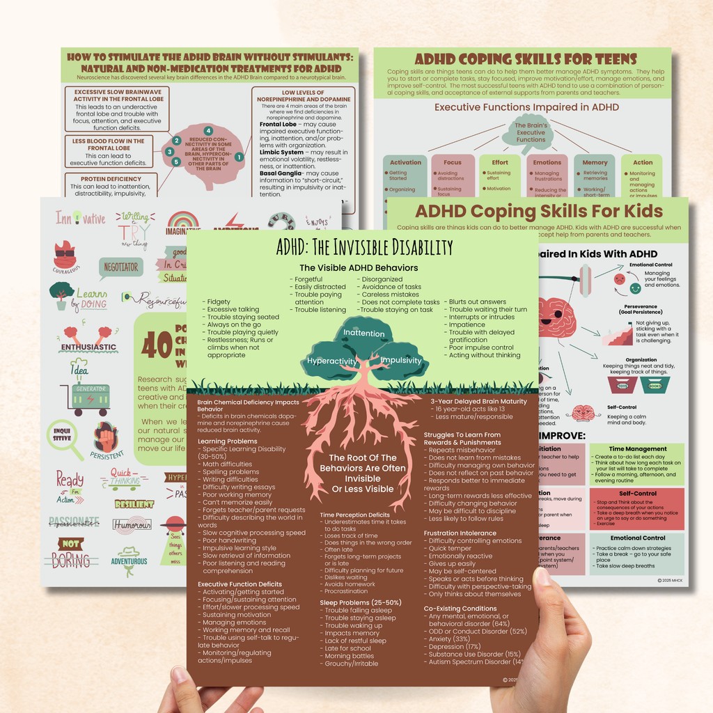 Mental Health Worksheets & Handouts – Mental Health Center Kids