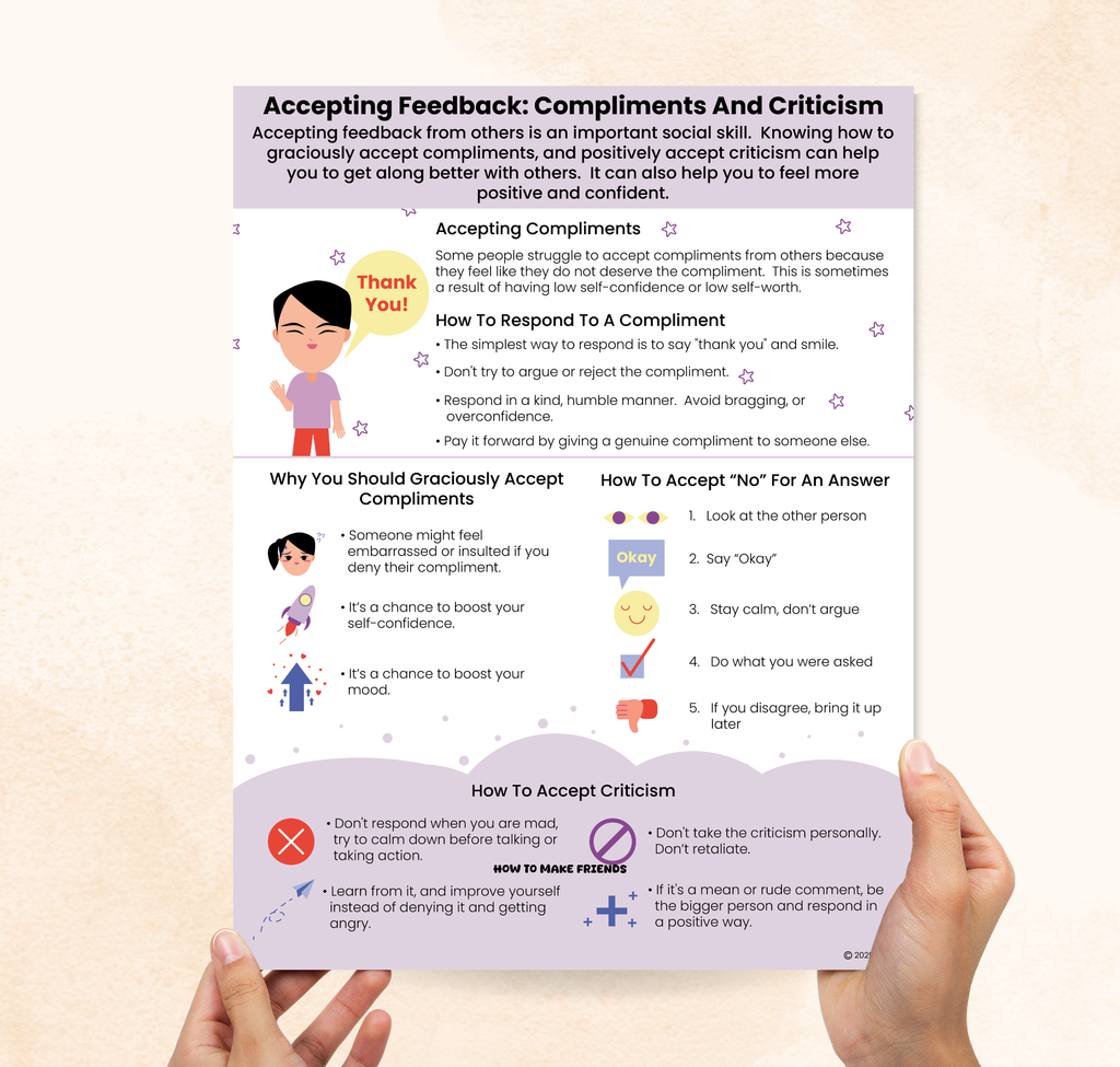 Social Skills Worksheets – Mental Health Center Kids